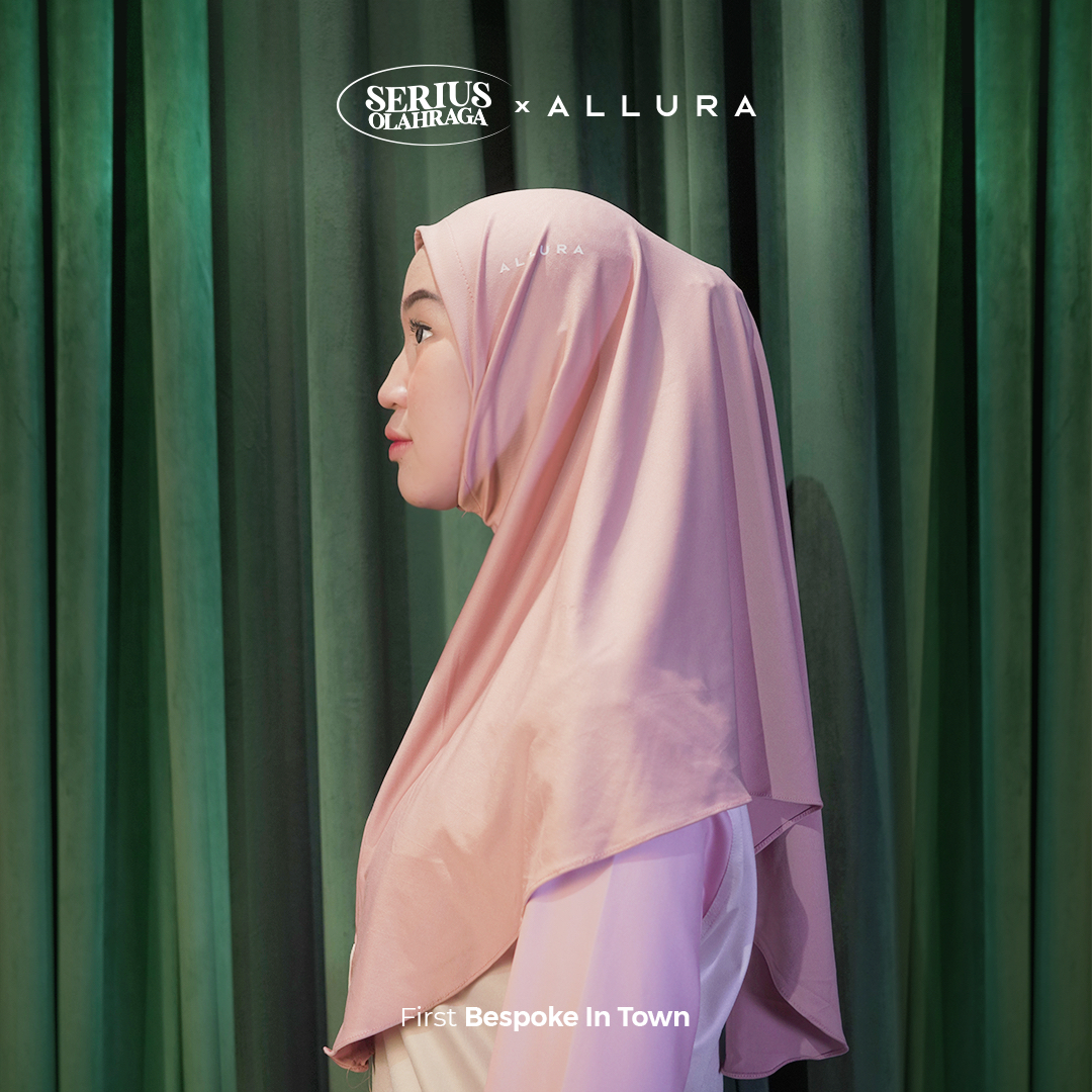 INFINITY INSTANT ACTIVE HIJAB - DUSTY PINK - ALLURA