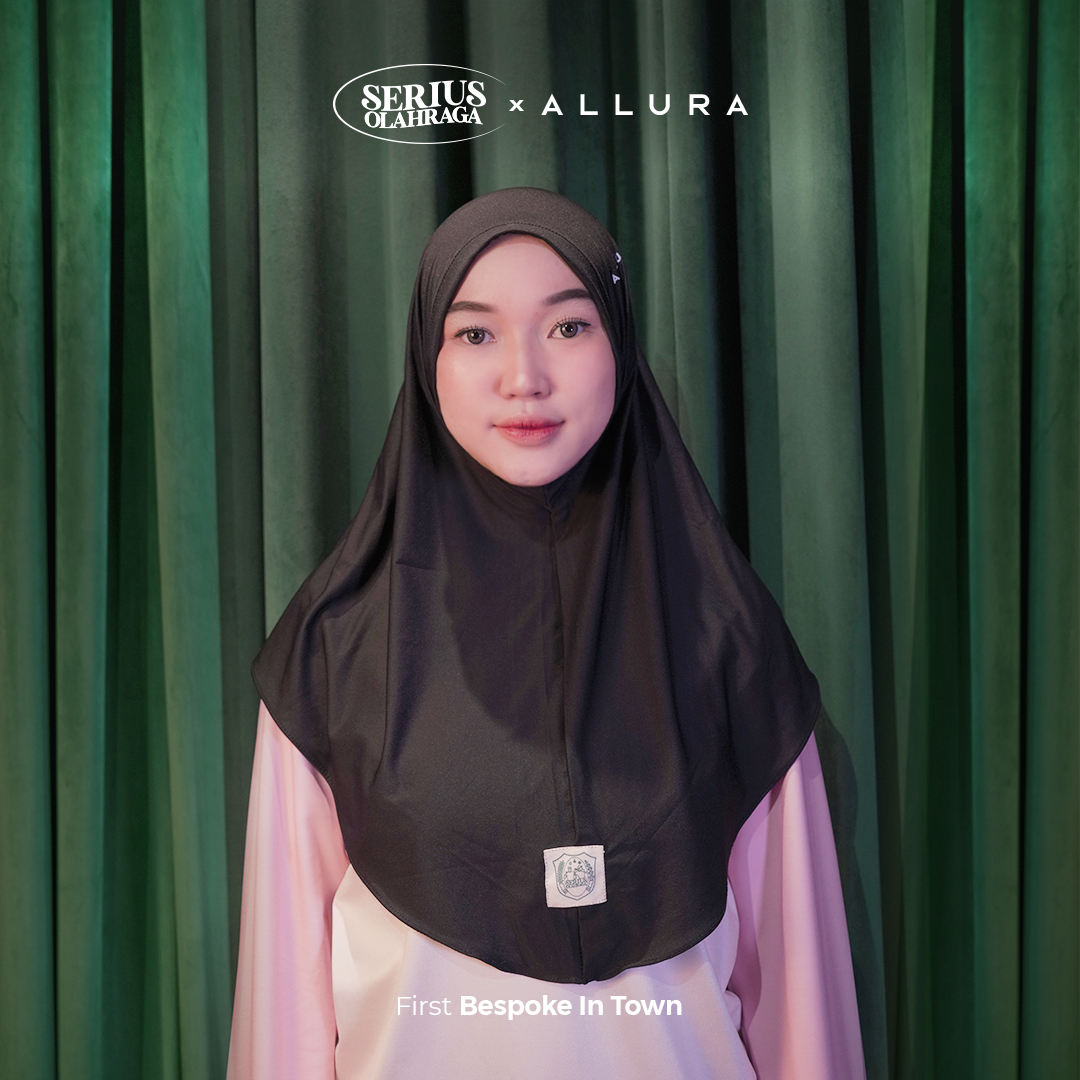 INFINITY INSTANT ACTIVE HIJAB - BLACK - ALLURA