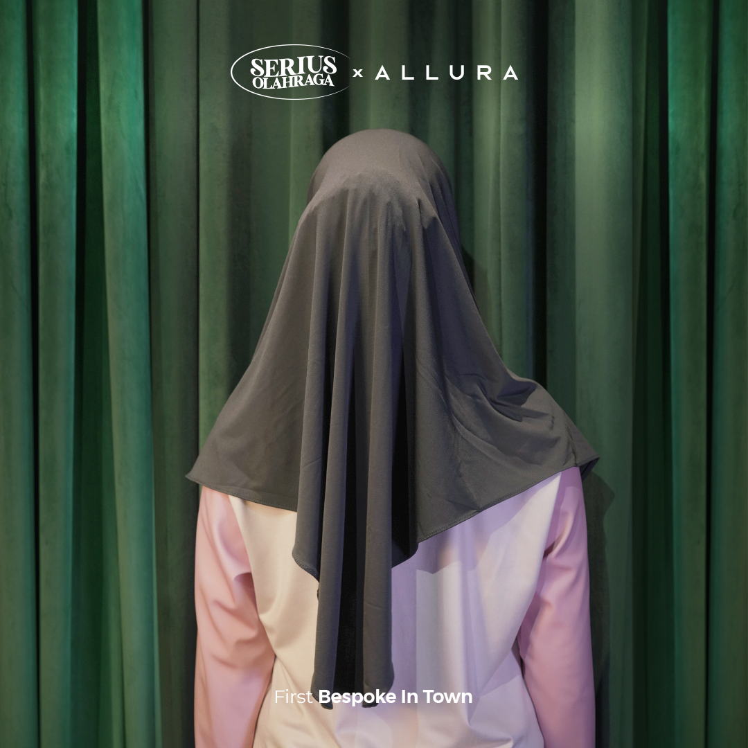 INFINITY INSTANT ACTIVE HIJAB - DARK GREY - ALLURA